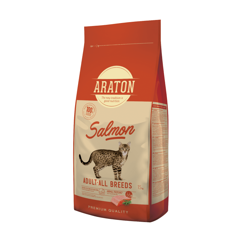 Araton Cat adulto salmon 15 Kg | Mister Pet