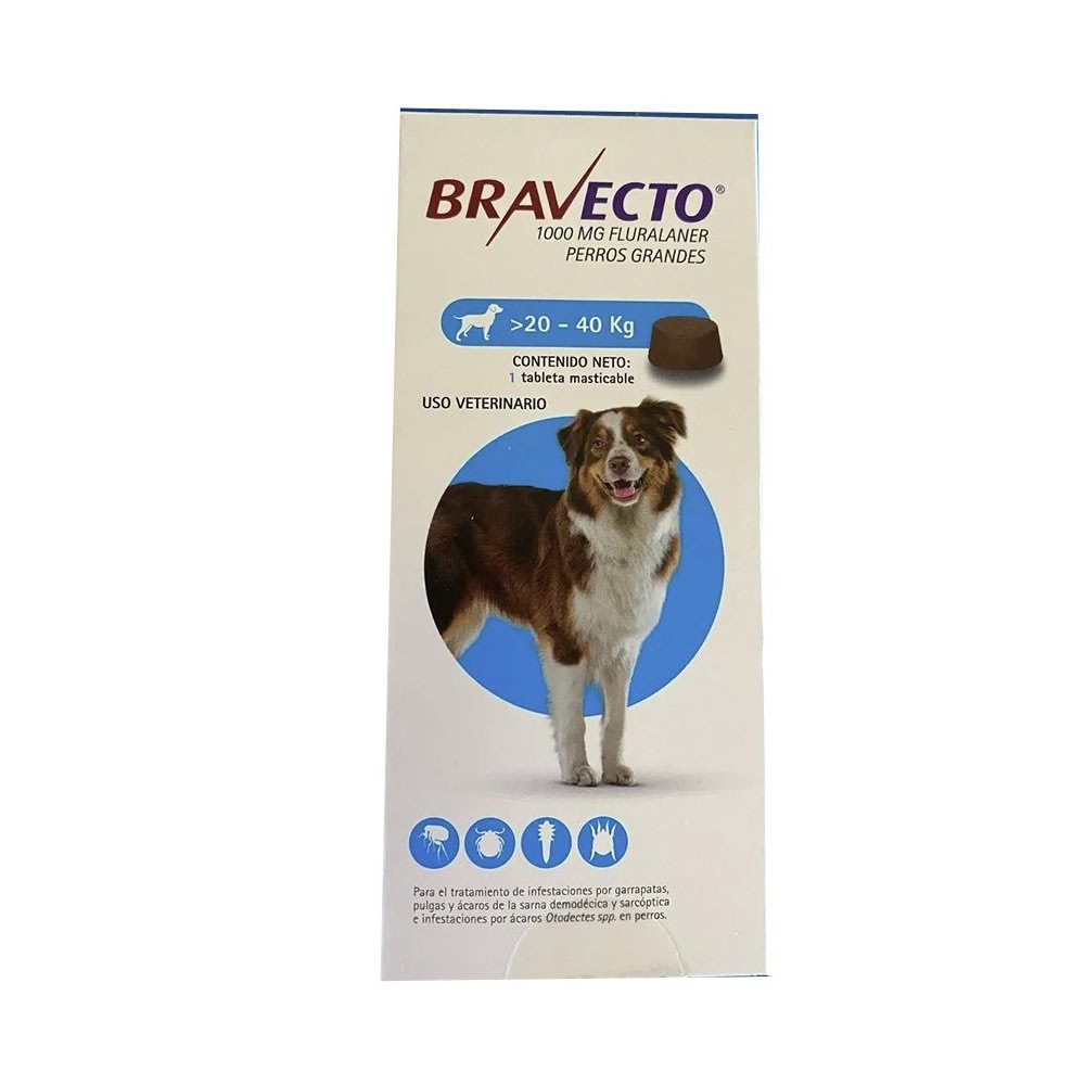 Bravecto 20 - 40 Kg | Mister Pet