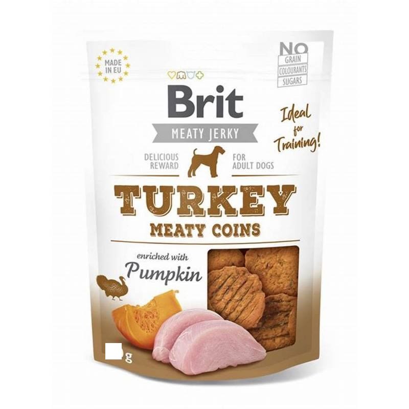Brit Jerky Snacks Turkey Meaty 200 gr | Mister Pet