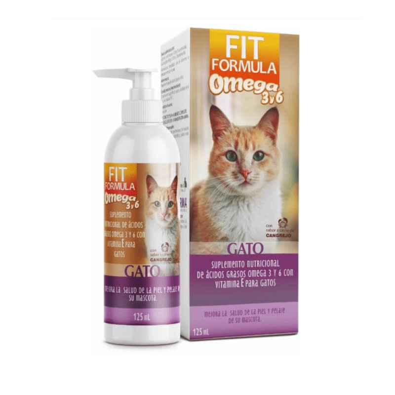 Drag Pharma Fit Formula omega 3 y 6 125 ml | Mister Pet