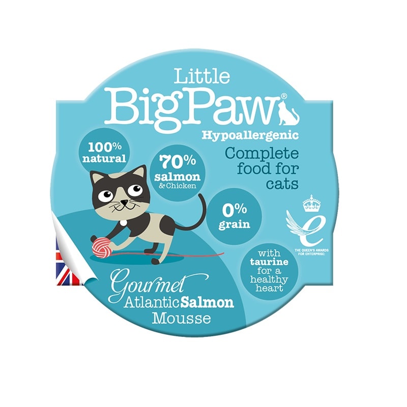 Little Big Paw gourmet salmón 85 gr | Mister Pet