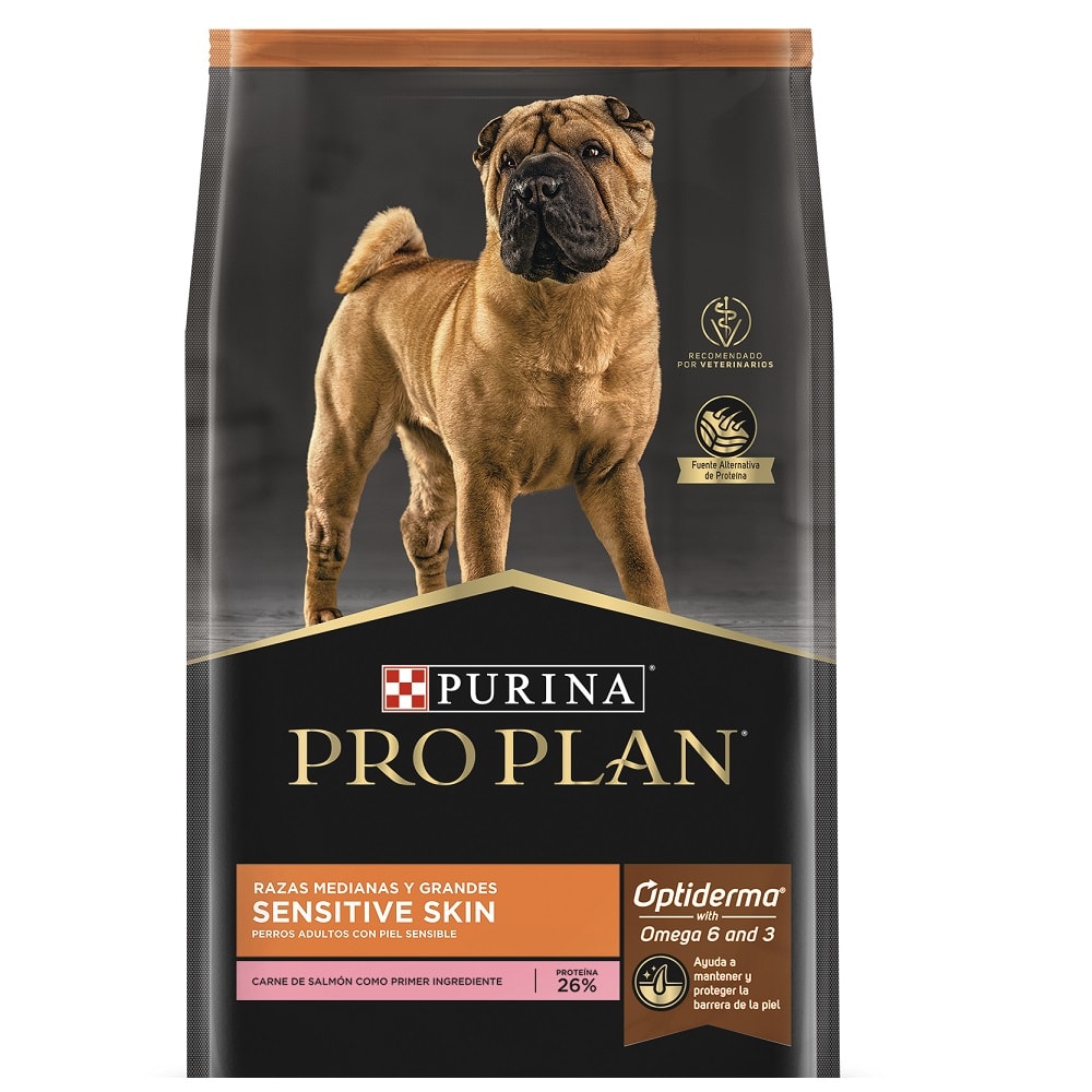 Pro Plan Sensitive Skin Razas Medianas y Grandes 12 Kg | Mister Pet