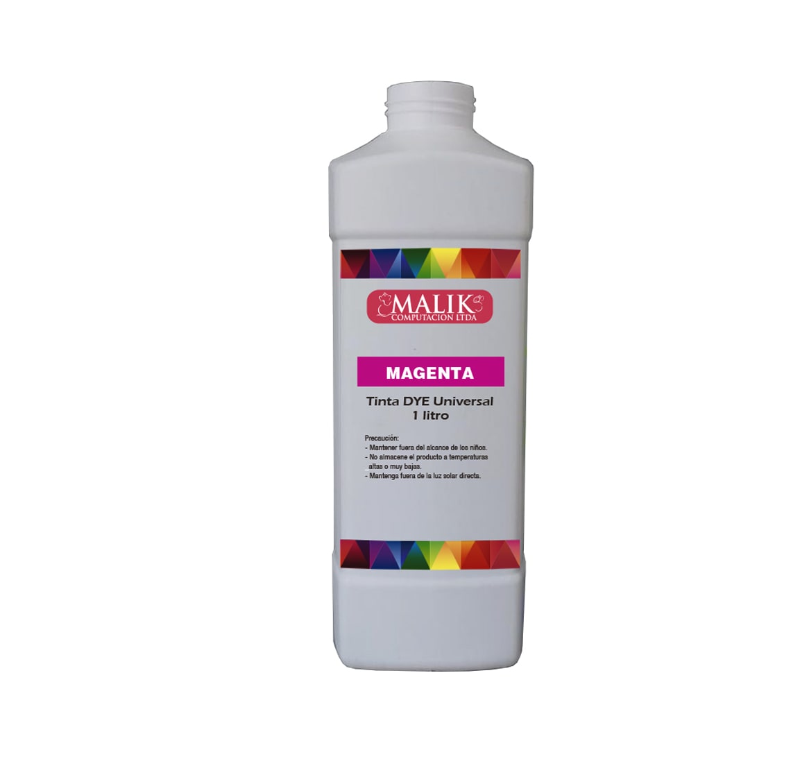 TINTA UNIVERSAL MAGENTA 1 LITRO CALIDAD PREMIUM | malikcomputacion