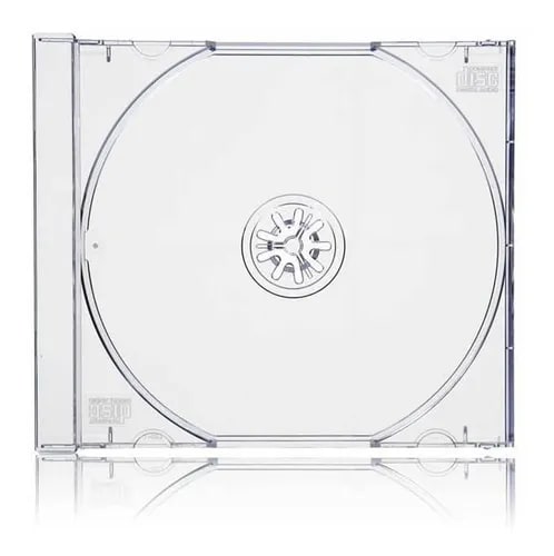 CAJA CD SLIM 5.2MM TRANSPARENTE DOBLES BTC | malikcomputacion