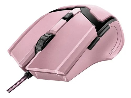 TRUST GXT101P GAV MOUSE PINK | malikcomputacion