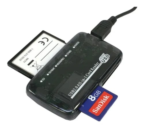 LECTOR MEMORIA MICRO SD M2 CARD READER | malikcomputacion