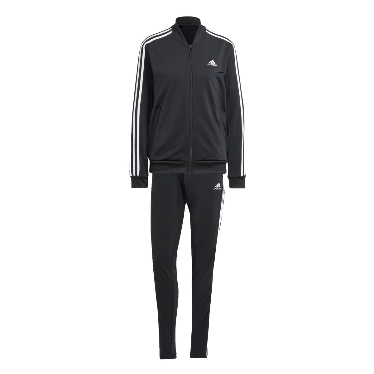 Buzo Adidas Essentials 3 Tiras - Negro | Charlie - Sports