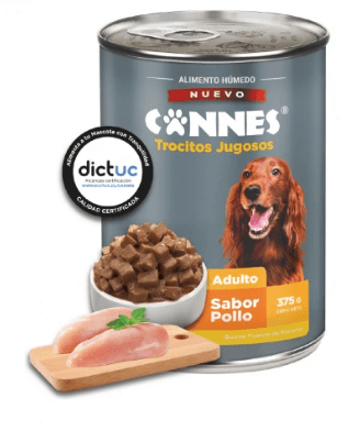 CANNES LATA AD POLLO 375GR. | Nuevo Petgold