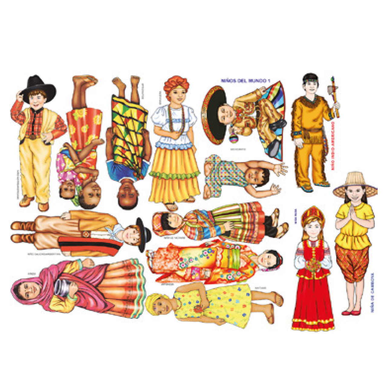 NIÑOS DEL MUNDO (98 X 70CM) | SEHS Norte