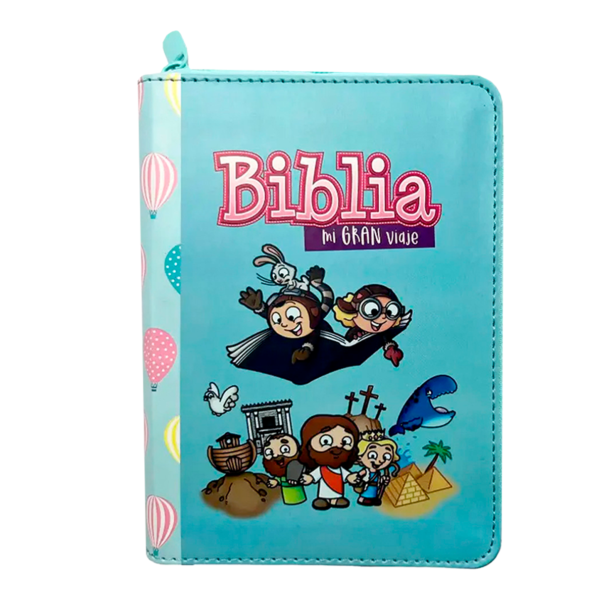 BIBLIA MI GRAN VIAJE ESTUCHE - CELESTE | SEHS Norte
