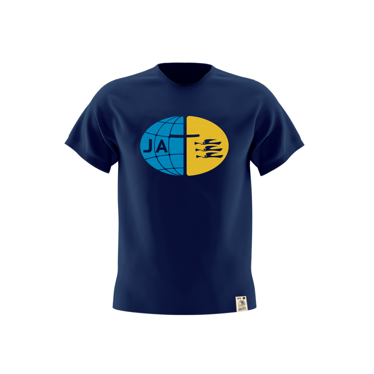 POLO LOGO "JA" AZUL | SEHS