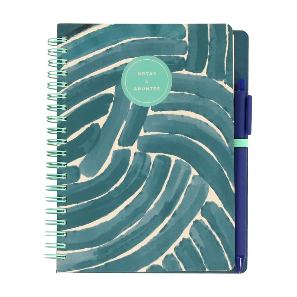 LIBRETA CON LÁPIZ 100 HOJAS CON LÍNEAS 18,7X21,7 CM DISEÑO CALIPSO ...