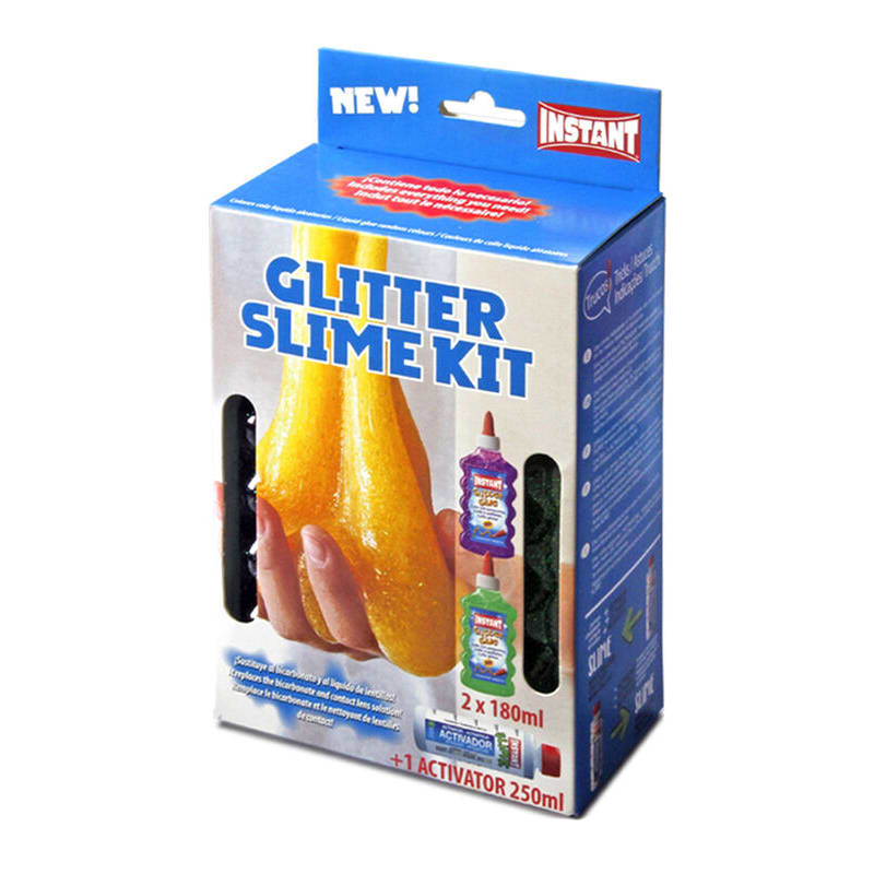 KIT SLIME BASICO GLITTER INSTANT | Aldo Carla