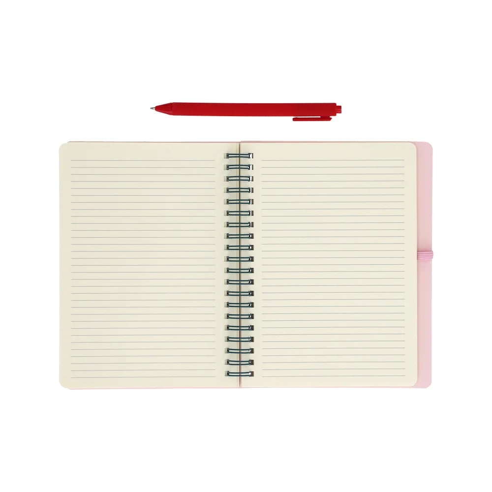Libreta + Lápiz 100 Hojas con Líneas 15,5x18 cm pop | Aldo Carla