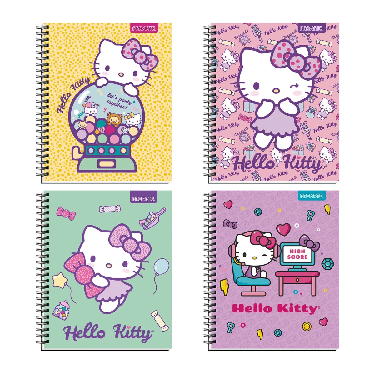 CUAD. UNIV PROARTE TED/ ED HELLO KITTY 100 HJ 7MM | Aldo Carla