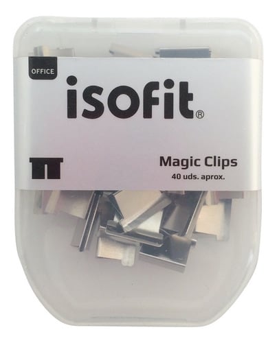 REPUESTO MAGIC CLIP ISOFIT-DSG C/PLAST 40 UNI | Aldo Carla
