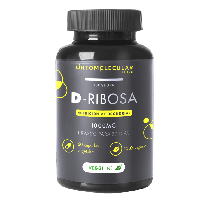 D-Ribosa 60 Caps | ORTOMOLECULARCHILE | Nutrición desde el origen