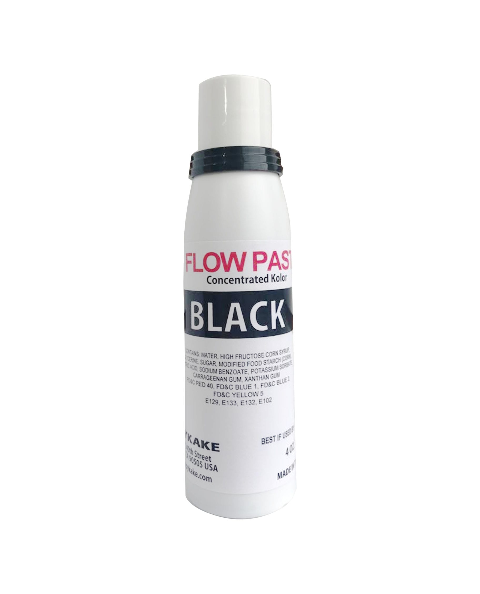 FLOW PASTE NEGRO 8OZ TINTA EN GEL | Mamis chef