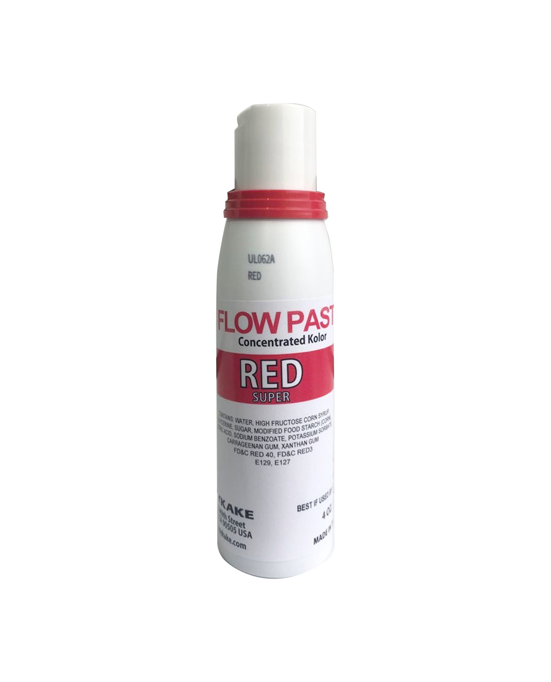 FLOW PASTE ROJO 4OZ TINTA EN GEL | Mamis chef