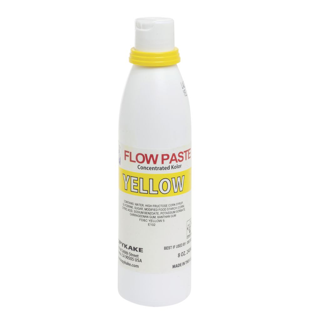 FLOW PASTE AMARILLO 4OZ | Mamis chef