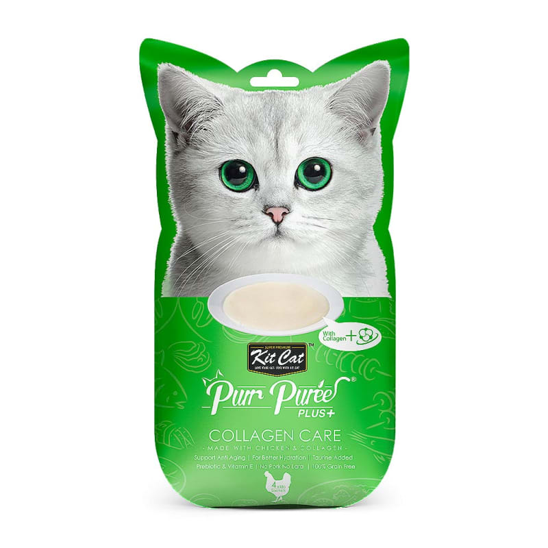 09.2.2 Snack blando para gato Kit Kat Purr Puree | Perruqueria | Los ...