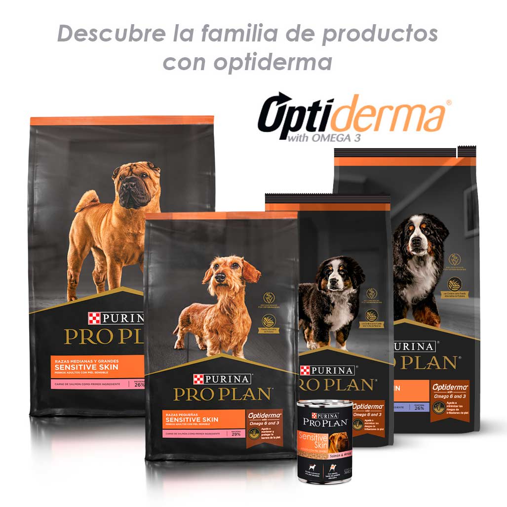 Pro Plan Sensitive Skin Cordero Optiderma Todas las Razas | Perruqueria ...