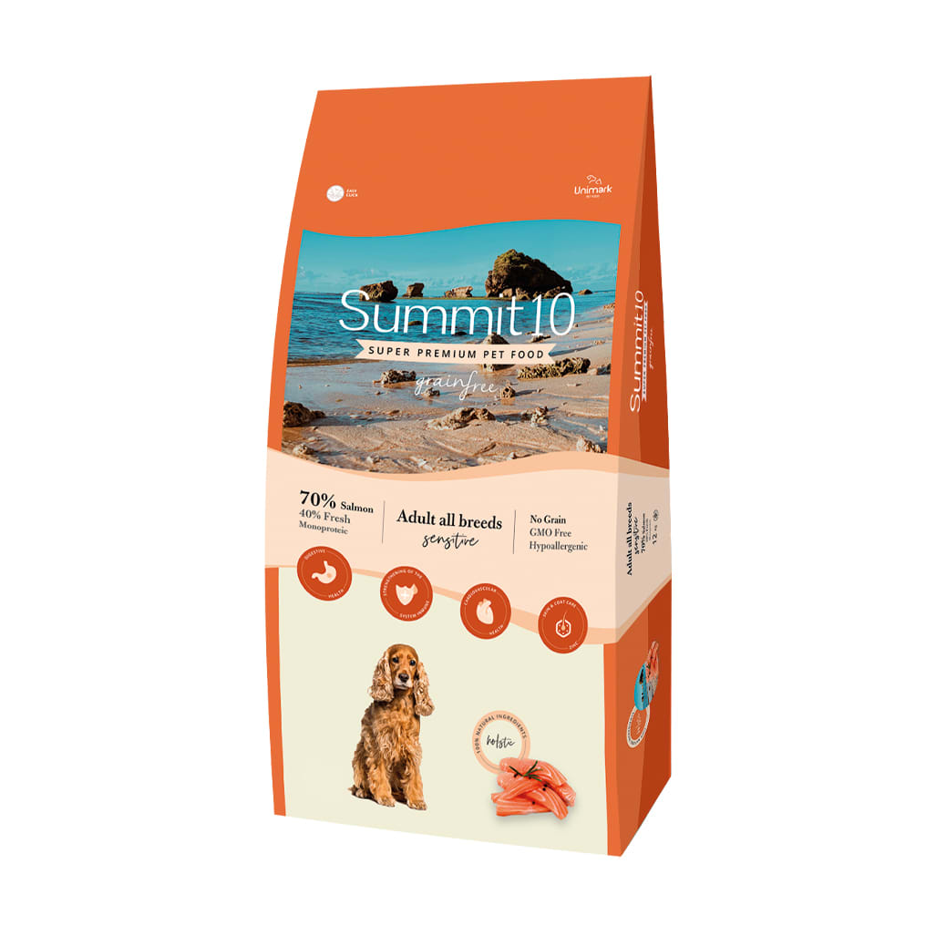 Summit 10 Grain Free Sensitive Salmon & Potato 12 kg | Perruqueria ...