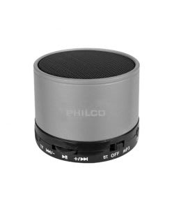PARLANTE PORTATIL BLUETOOTH-USB P295P PLATA | Phanter