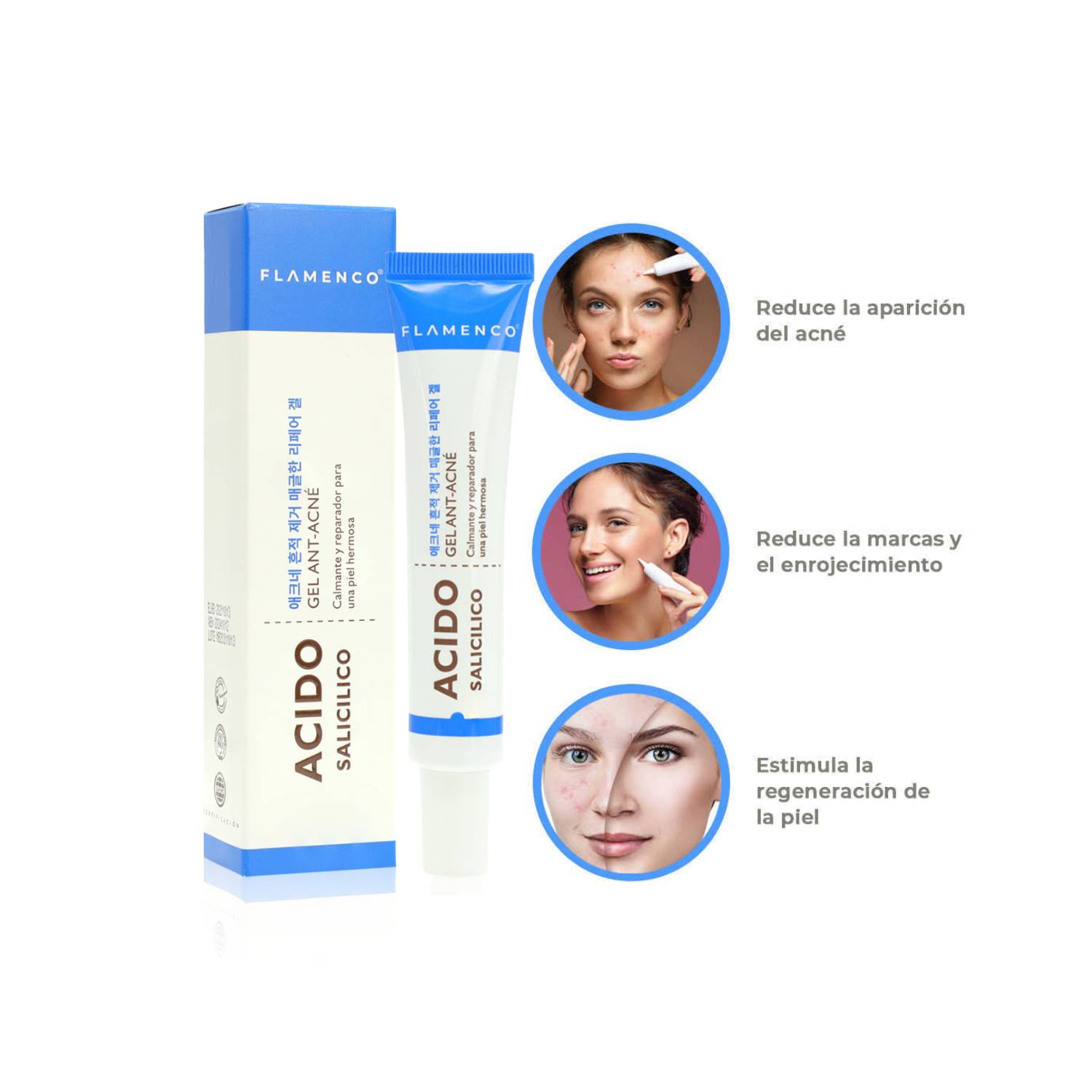 ACIDO SALICILICO GEL FLAMENCO | NATURAL BIOPHARMA