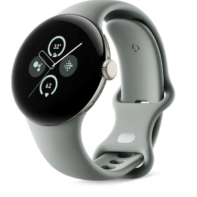 Reloj Google Pixel 2 - Dorado Champán Con Correa Activa Avellana | Moxi