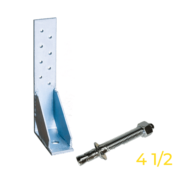 PACK ANCLAJE AN1-60 + PERNO EXPANSIÓN 1/2 X 4,1/2 | Novosteel
