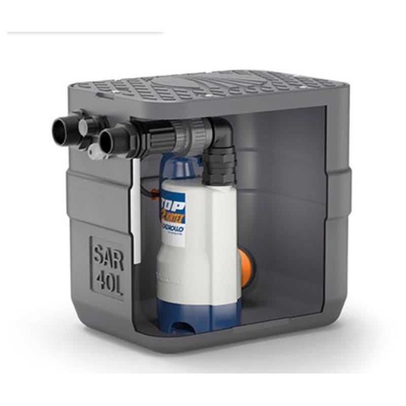 ESTACION ELEVADORA SAR40 TOP 2 VORTEX 0,5HP | Hidroymas