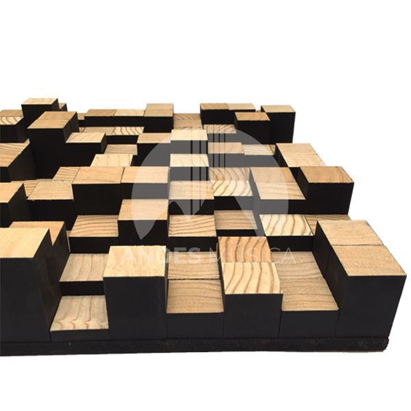 Difusor Acústico SkyLine Black 6 | Andes Musica