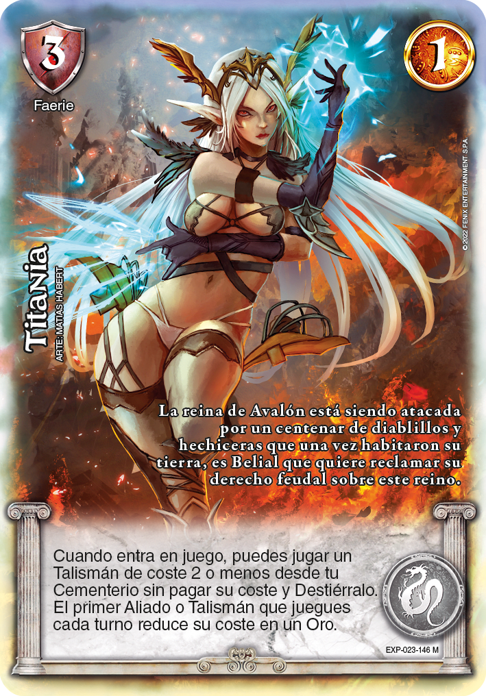 Titania Explorandum | One up store | Los Mejores Accesorios Para Tus Cartas