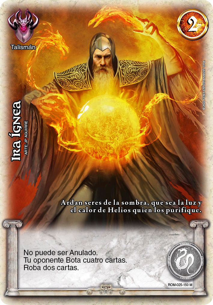Ira Ignea Roma | One up store | Los Mejores Accesorios Para Tus Cartas
