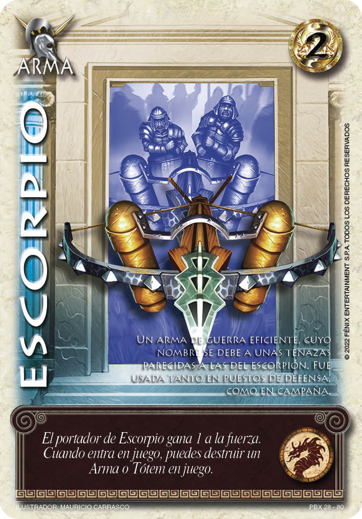 Escorpio | One up store | Los Mejores Accesorios Para Tus Cartas