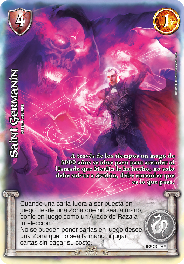 Saint Germanin | One up store | Los Mejores Accesorios Para Tus Cartas