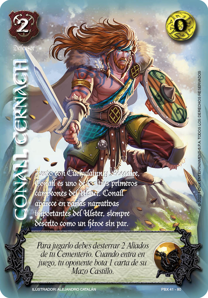 Conall Cernach | One up store | Los Mejores Accesorios Para Tus Cartas