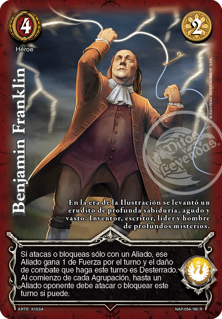 Benjamin Franklin | One up store | Los Mejores Accesorios Para Tus Cartas