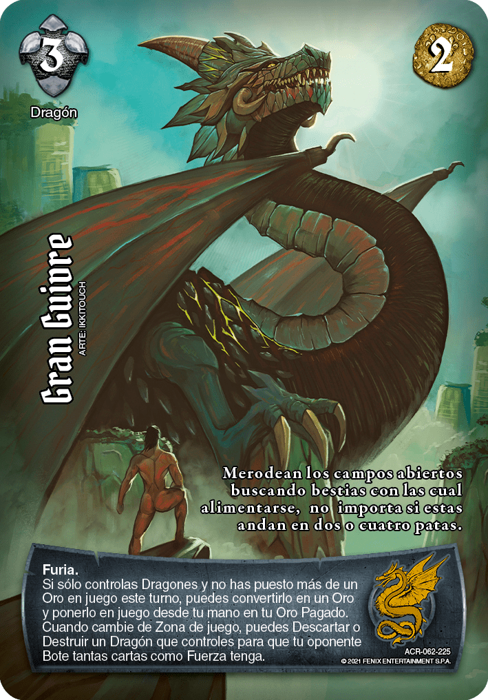 Gran Guivre | One up store | Los Mejores Accesorios Para Tus Cartas