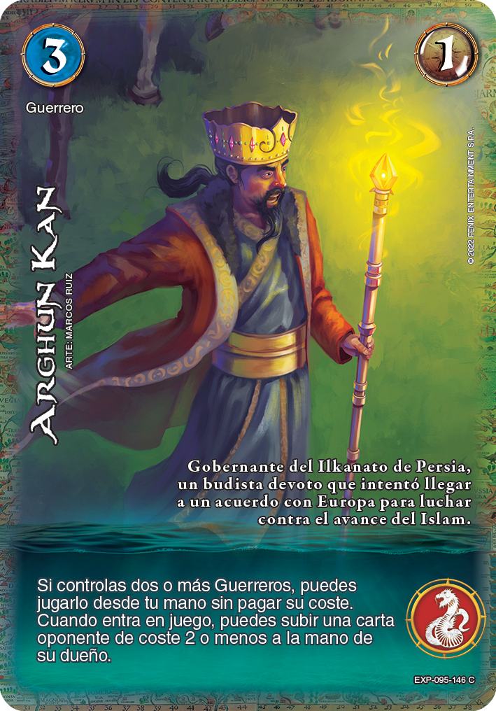Arghun Kan Foil | One up store | Los Mejores Accesorios Para Tus Cartas