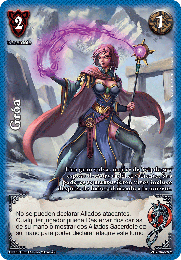 Groa Foil | One up store | Los Mejores Accesorios Para Tus Cartas