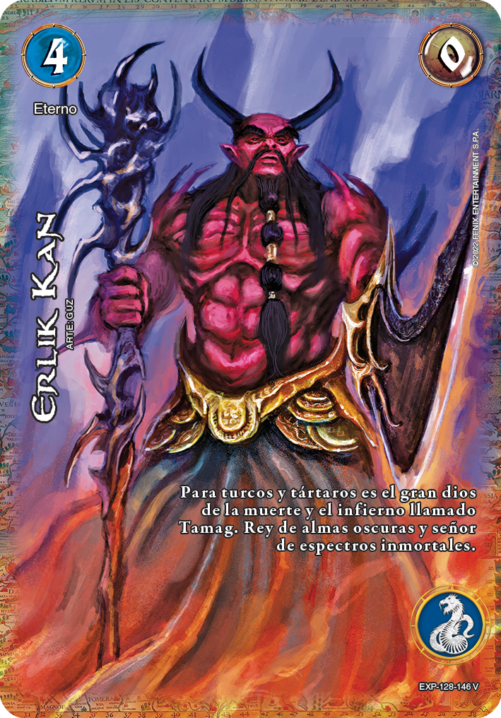 Erlik Kan Foil | One up store | Los Mejores Accesorios Para Tus Cartas