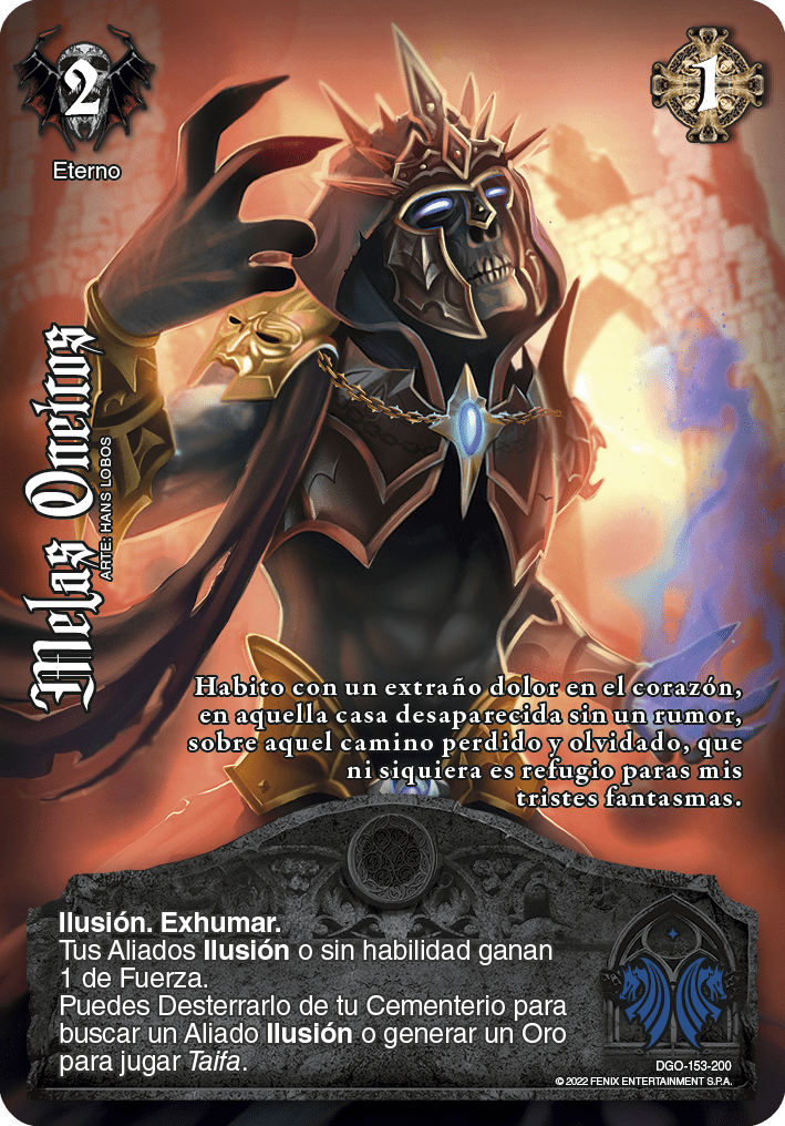 Melas Oneiros Foil | One up store | Los Mejores Accesorios Para Tus Cartas