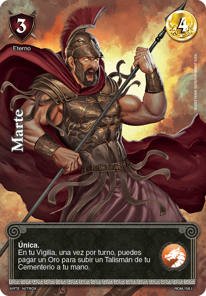 Marte Legendario | One up store | Los Mejores Accesorios Para Tus Cartas