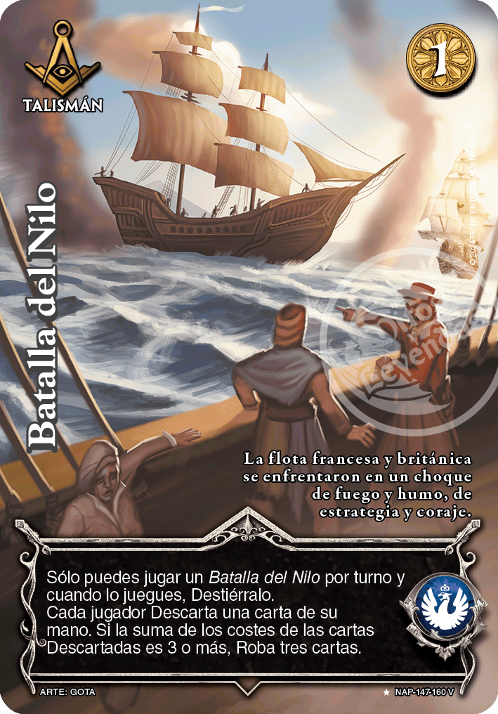 Batalla Del nilo Foil | One up store | Los Mejores Accesorios Para Tus ...