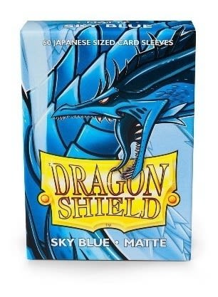 Protector Dragon Shield Japanese Matte 60u. - Sky Blue | One up store | Los Mejores Accesorios ...