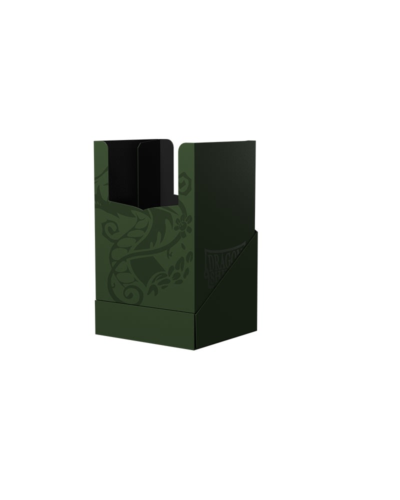 Deck Shell Dragon Shield 100+ Cartas - Forest Green | One up store ...
