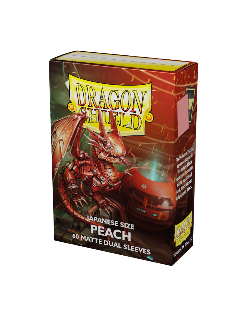 Protector Dragon Shield Dual Matte Japanese - Peach | One up store ...
