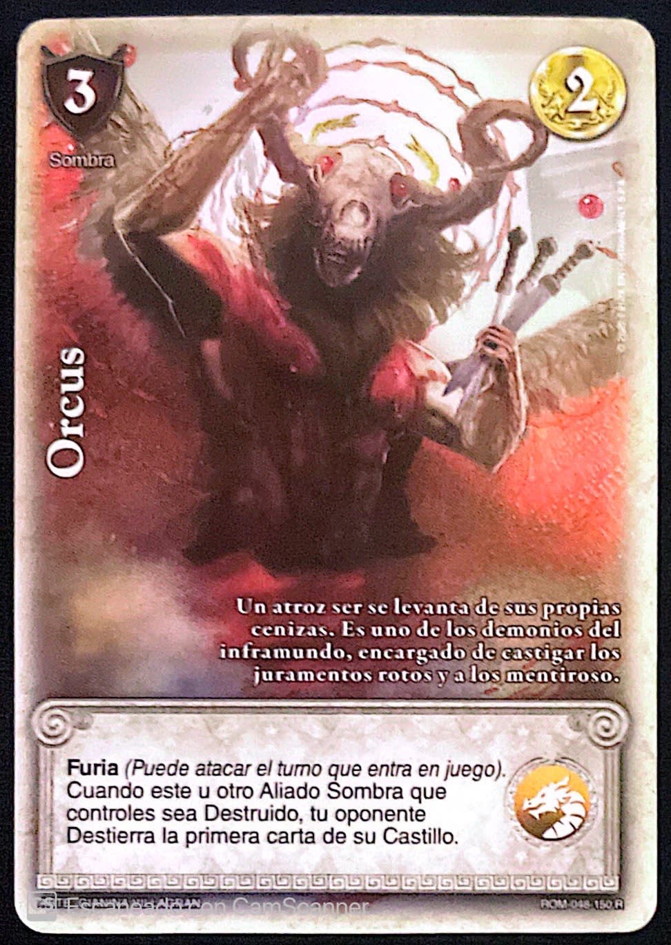 Orcus Roma | One up store | Los Mejores Accesorios Para Tus Cartas